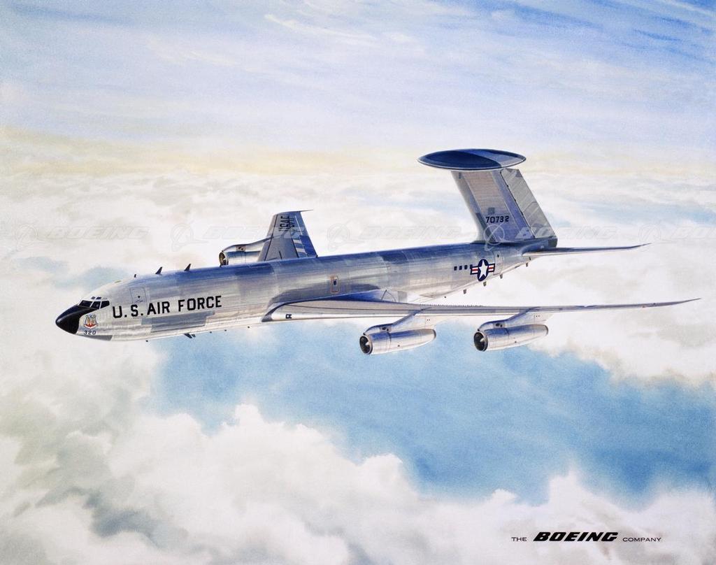 Boeing Images - Early E-3 AWACS Concept