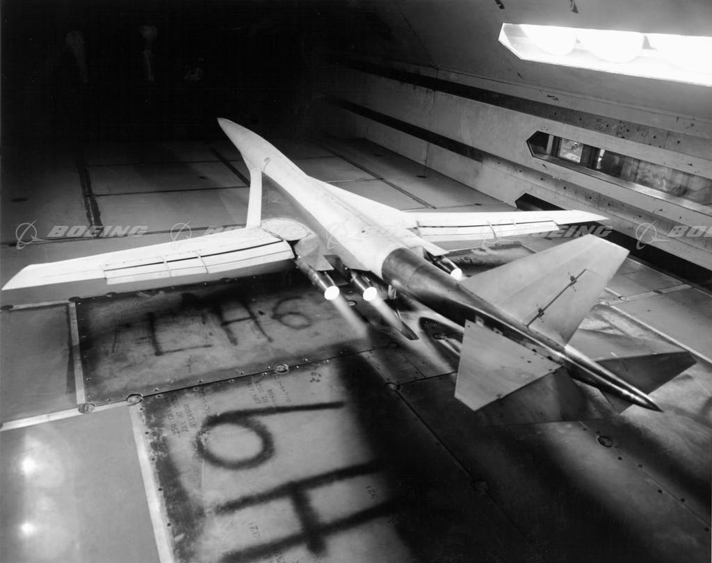 Boeing Images - SST Wind Tunnel Model Testing