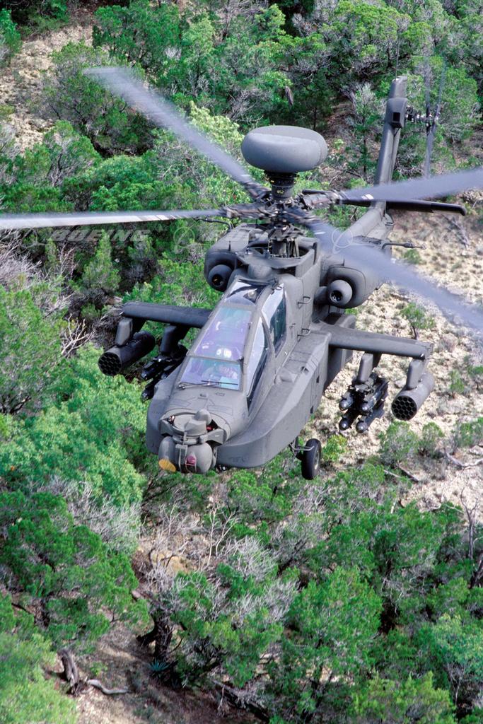 Boeing Images - AH-64D Apache Longbow in Flight
