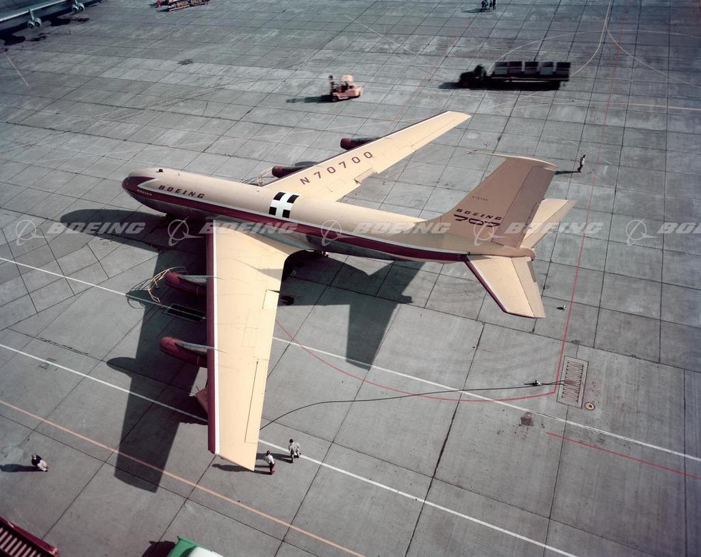 Boeing Images - Dash 80 on Renton Tarmac