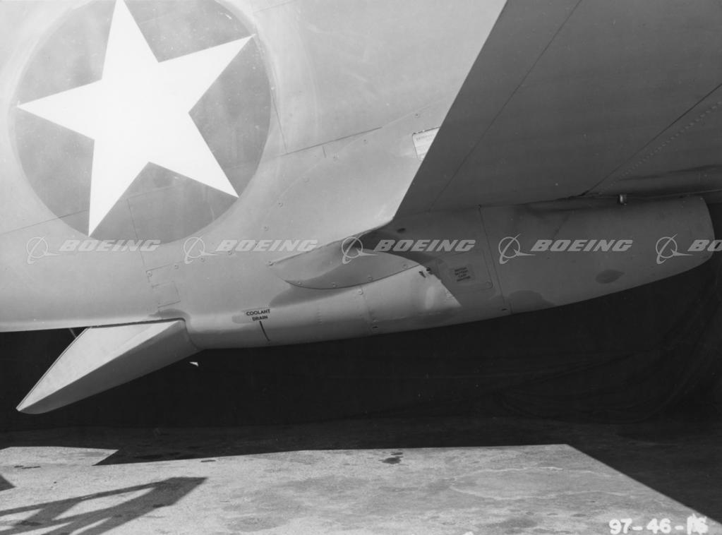 Boeing Images - NA-97 A-36 aft radiator cooling scoop