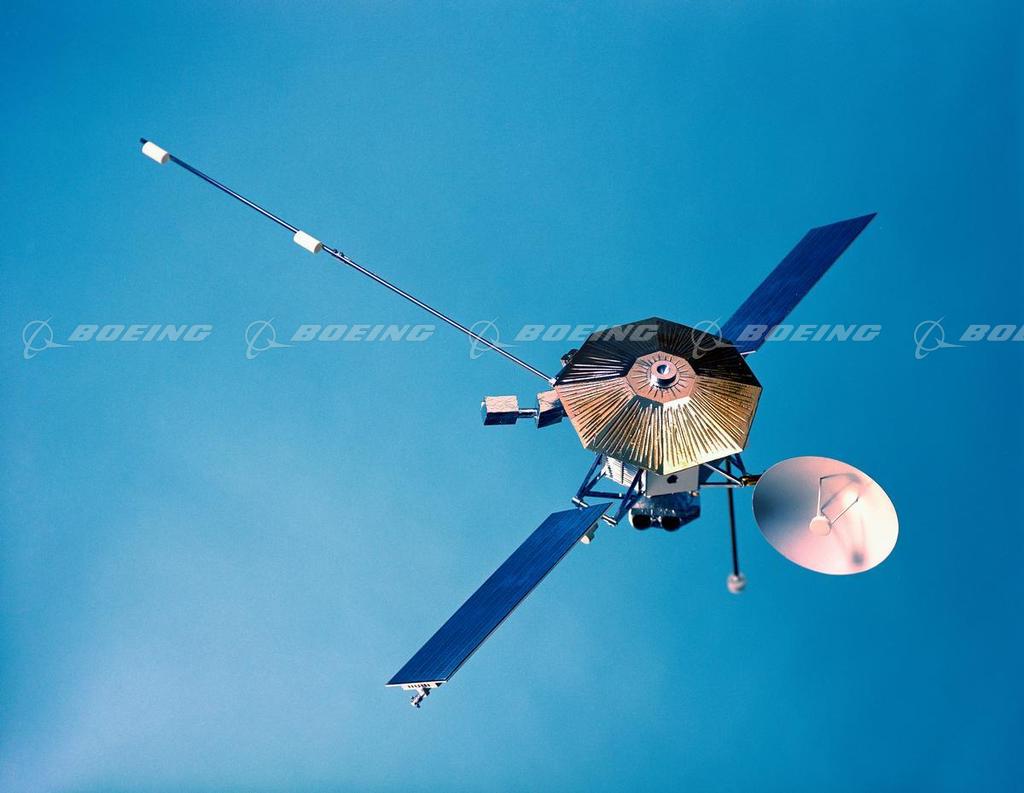 Boeing Images - Mariner 10 Model, circa 1973