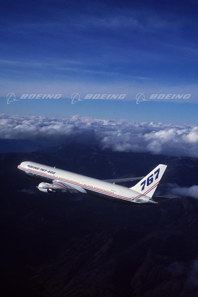 Boeing Images - 767-400ER First Flight