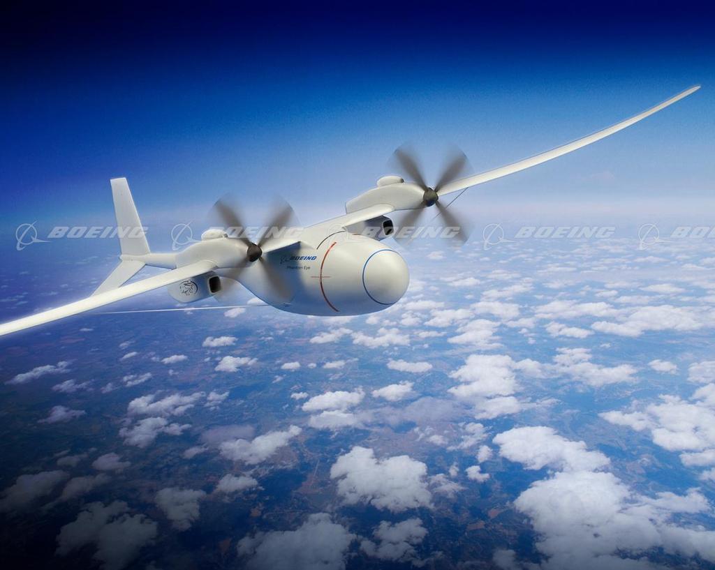 Boeing Images - Boeing Phantom Eye at High Altitude