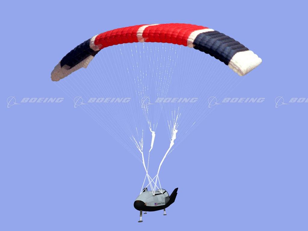Boeing Images - Crew Return Vehicle Parafoil