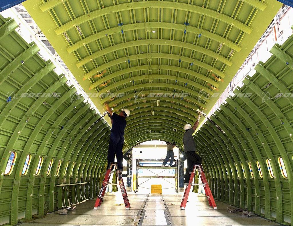 Boeing Images - Fuselage Assembly, 737-700