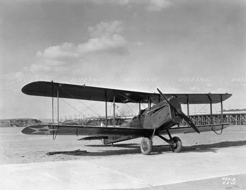 Boeing Images - DH-4 on Tarmac