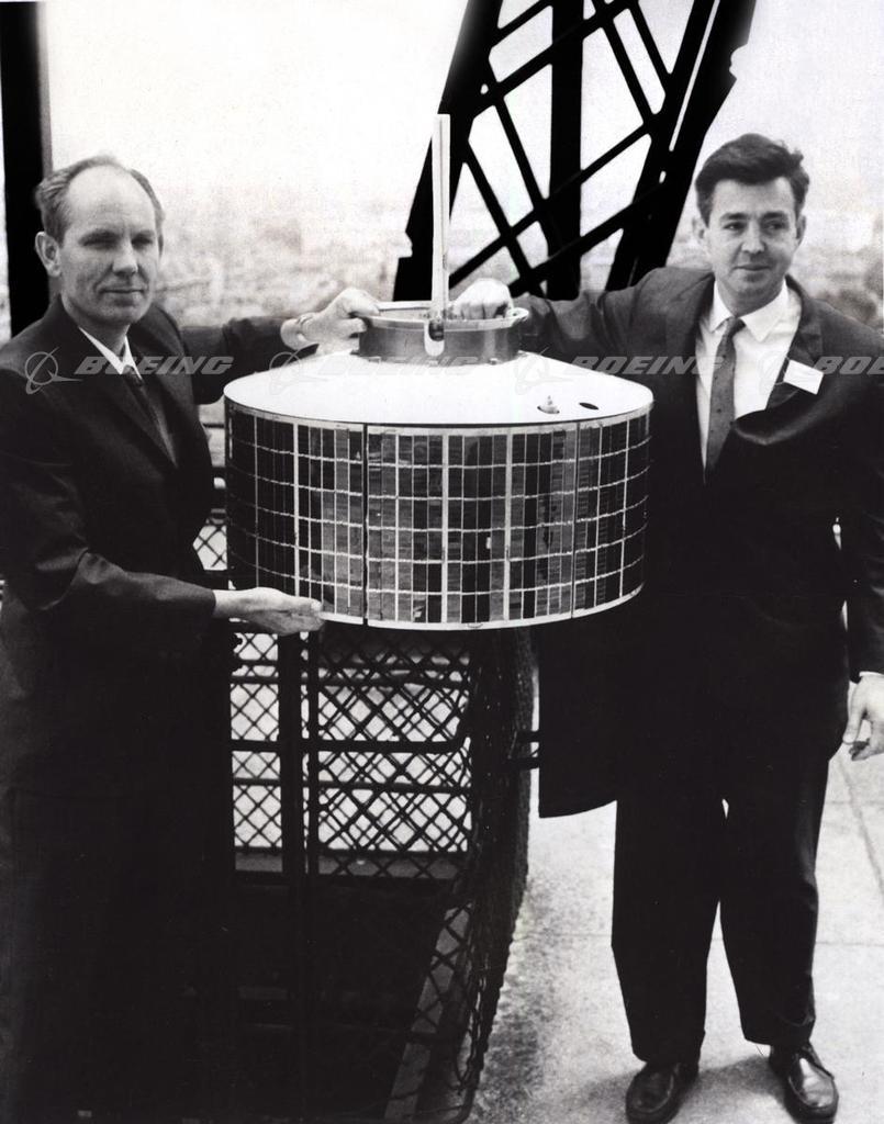 Boeing Images - Syncom, the First Geosynchronous Communications Satellite