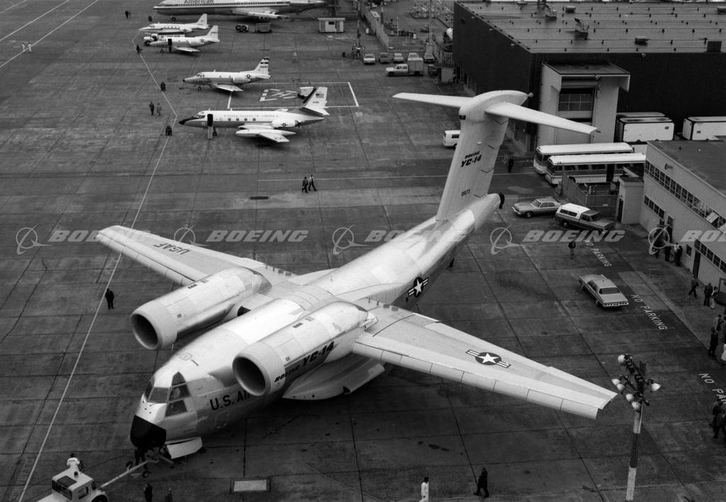 Boeing Images - Boeing YC-14 Prototype on the Ground