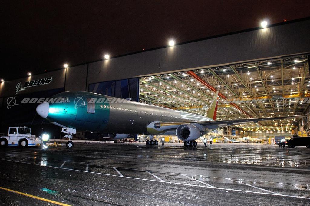 Boeing Images - 767 Factory Rollout