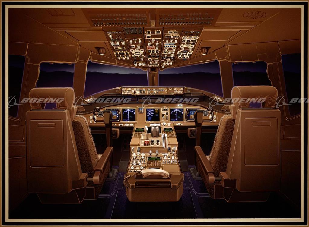 Boeing Images - 777-200 Flight Deck