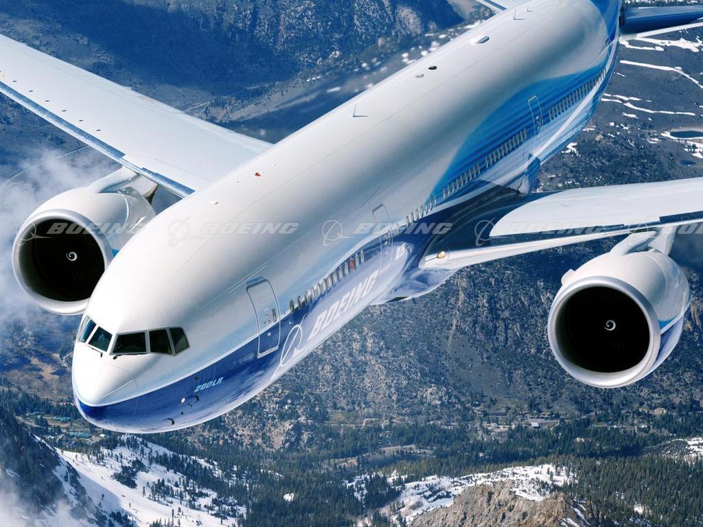 Boeing Images - 777-200LR Worldliner on Record Breaking Flight