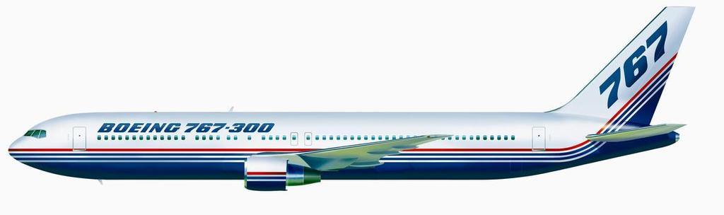 Boeing Images - 767-300 in 1981 Boeing Red, White, and Blue Livery