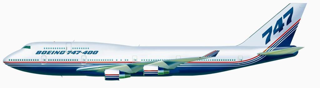 Boeing Images - 747-400 in 1981 Boeing Red, White, and Blue Livery