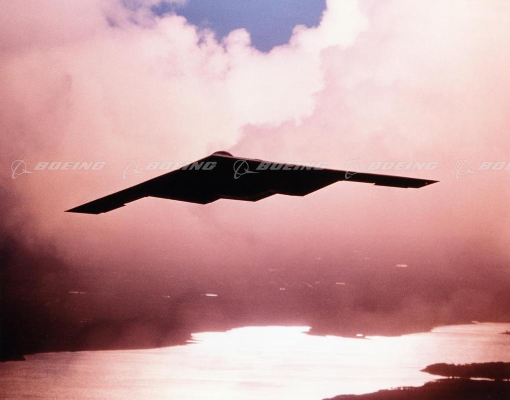 Boeing Images - USAF B-2 Spirit Stealth Bomber in Flight