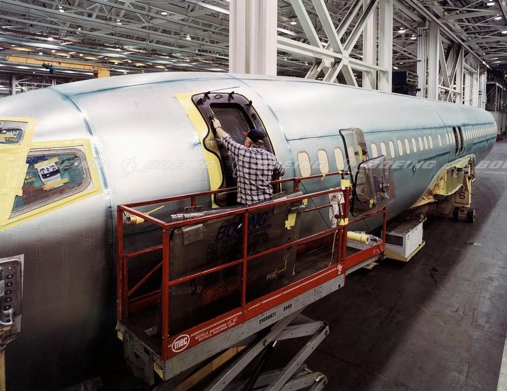 Boeing Images - Next Generation 737 Fuselage