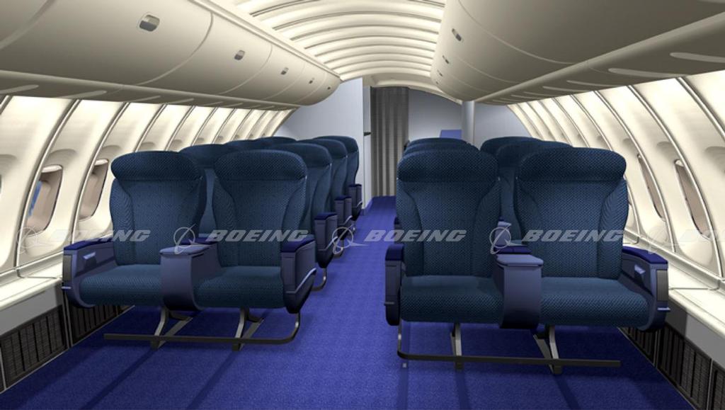 Boeing Images - 747X Passenger Cabin