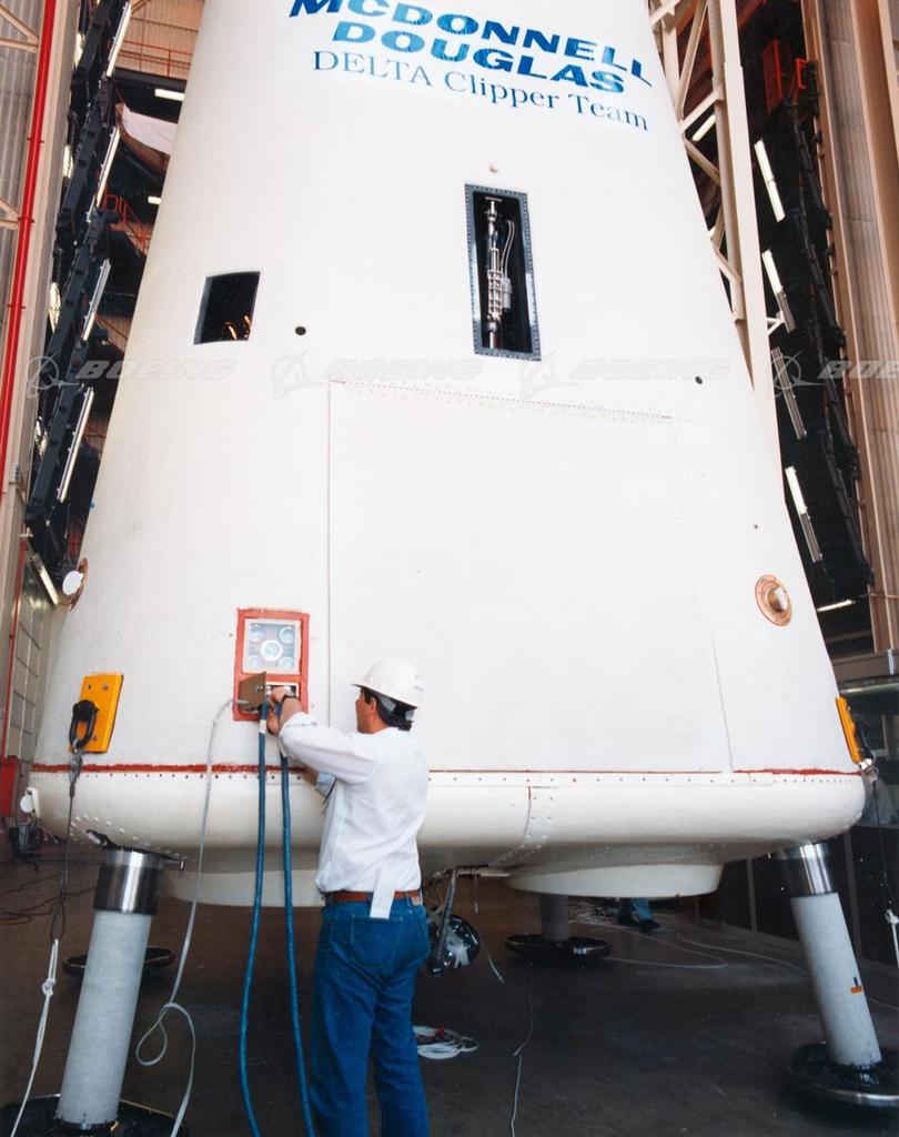 Boeing Images - Delta Clipper Final Assembly