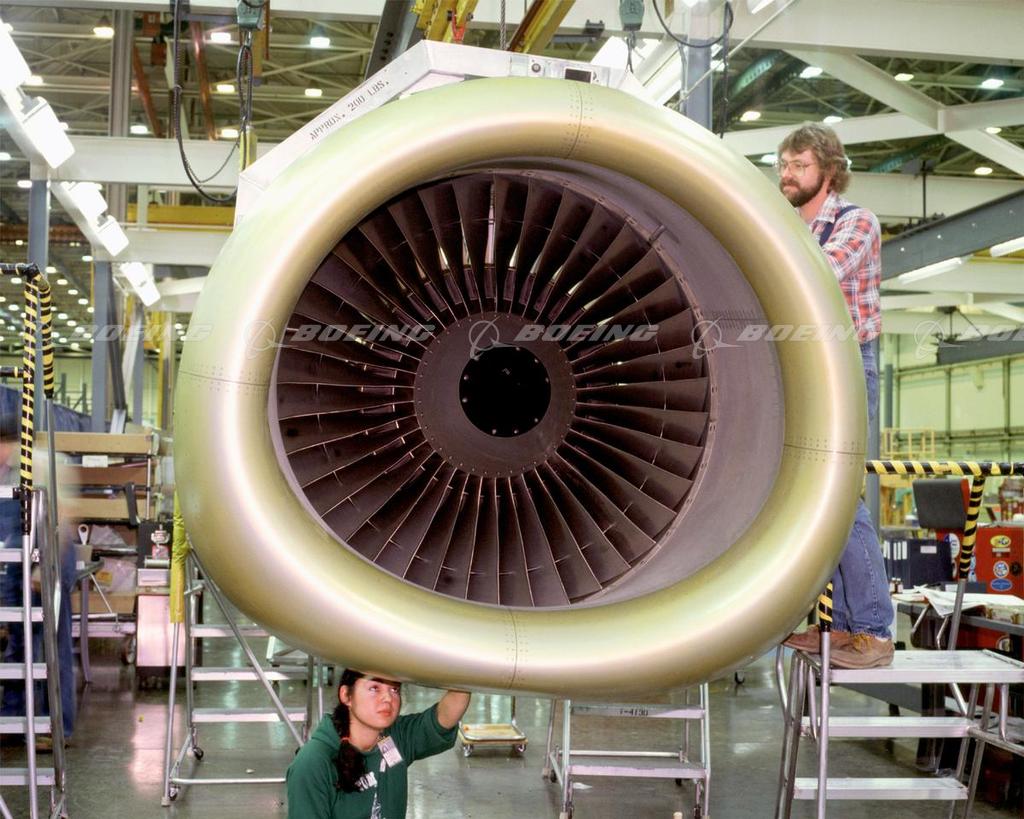 Boeing Images - CFM56 Engine for 737