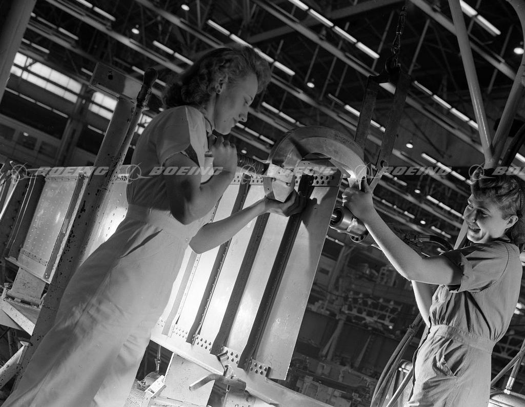 Boeing Images - B-29 Superfortress Wing Spar Assembly