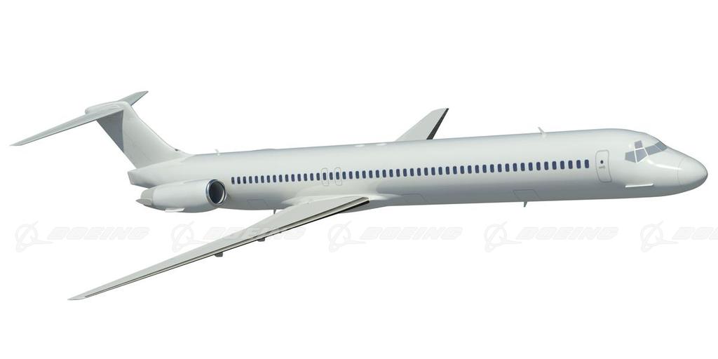 Boeing Images - MD-80 Right Side Profile View