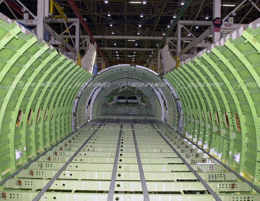 Boeing Images - 737 Body and Nose Sections during Manufacture