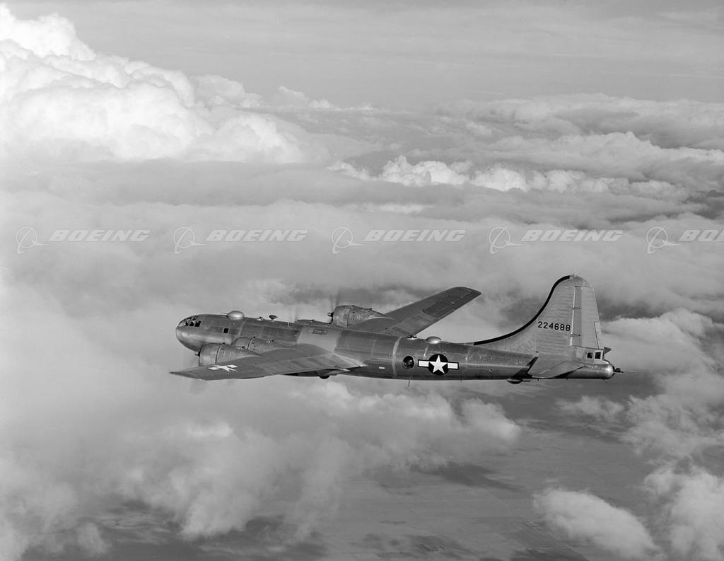 Boeing Images - B-29 Superfortress in Flight