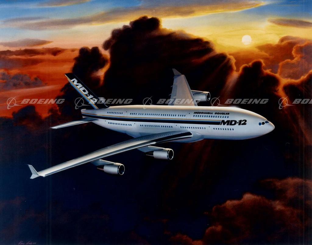 Boeing Images - McDonnell Douglas MD-12 Concept