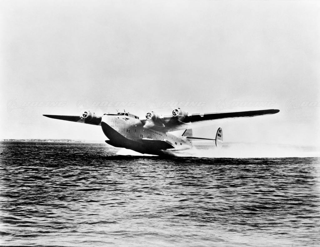 Boeing Images - Boeing 314 Clipper Taking Off