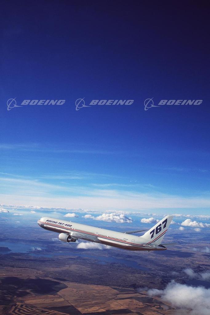 Boeing Images - 767-400ER First Flight