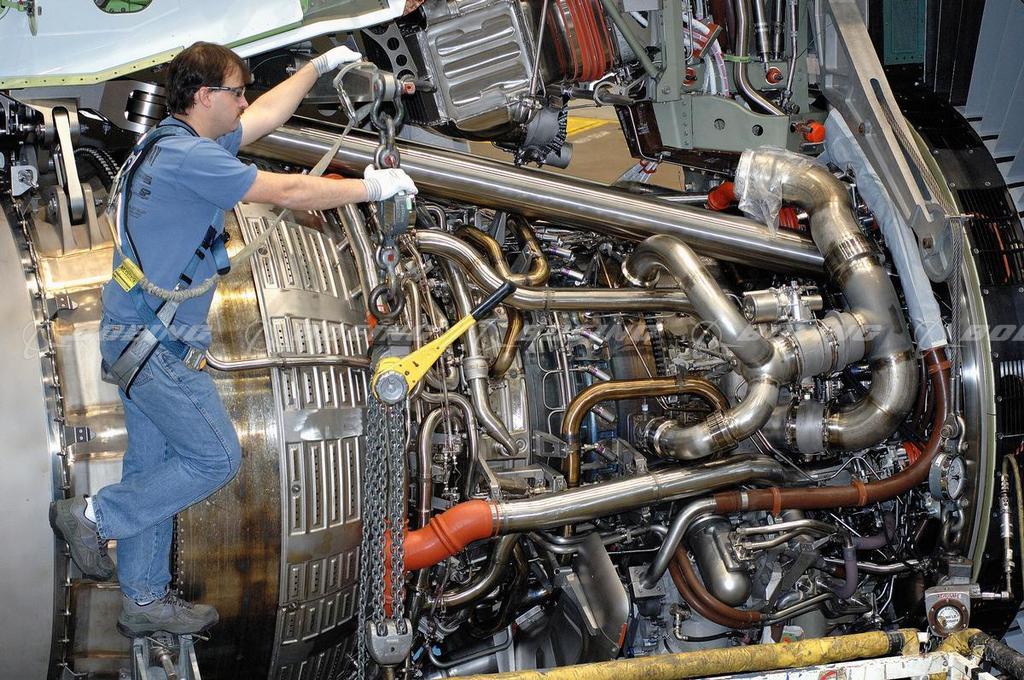 Boeing Images - The Largest Engine in Aviation, the GE90-115B is ...