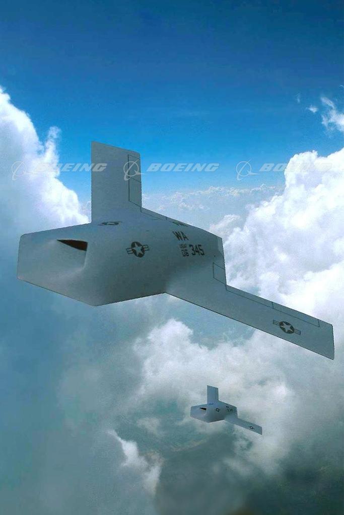 Boeing Images - X-45A UCAV in Flight