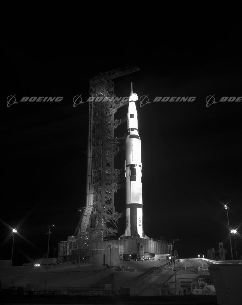 Saturn V Night Launch