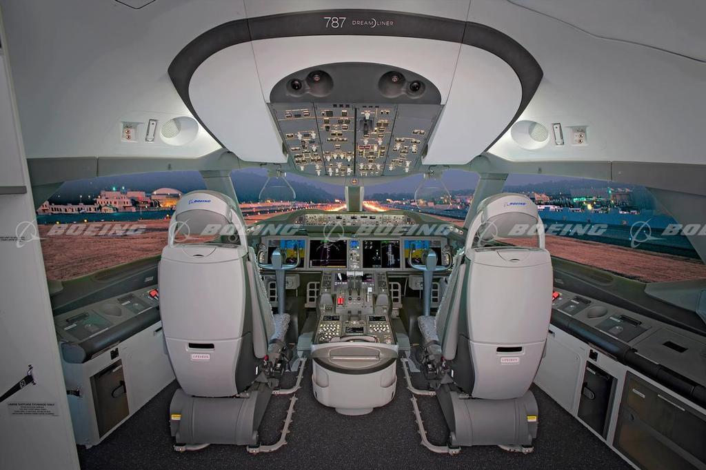 Boeing Images - 787 Dreamliner Flight Deck