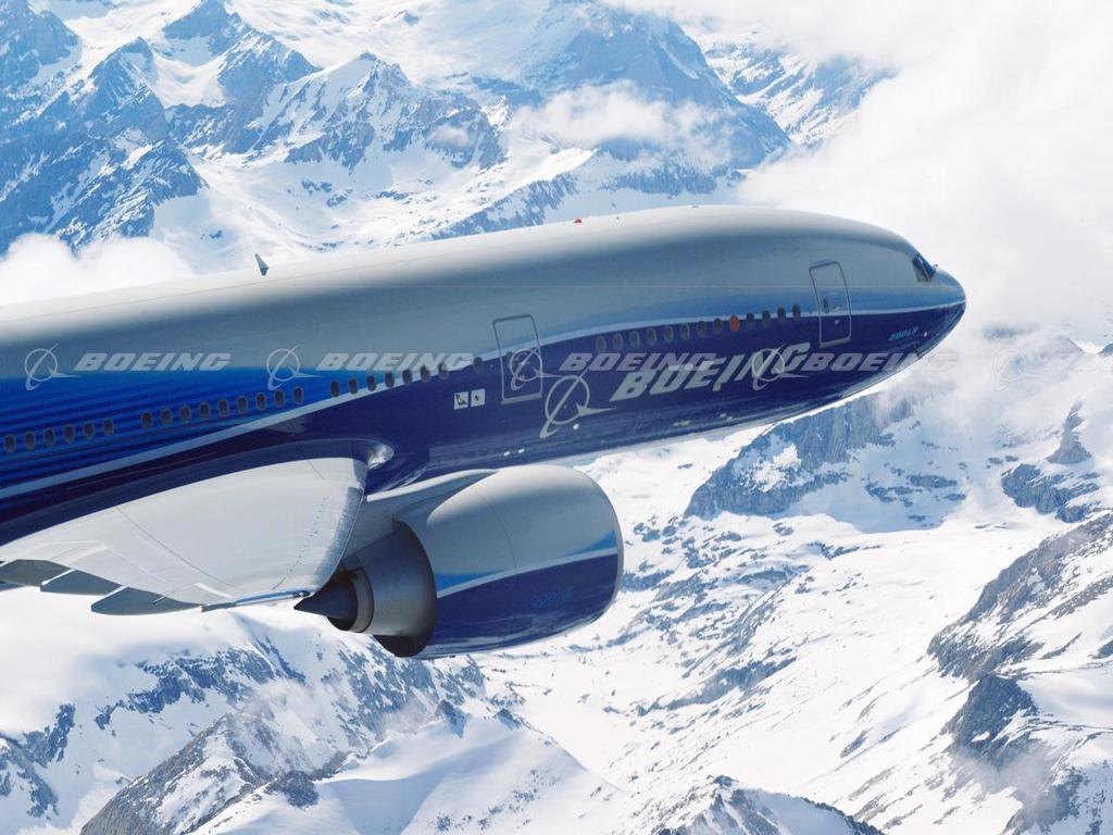 Boeing Images - 777-200LR Worldliner on Record Breaking Flight