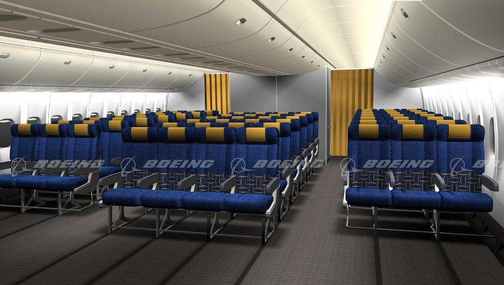 Boeing Images - 747X Passenger Cabin