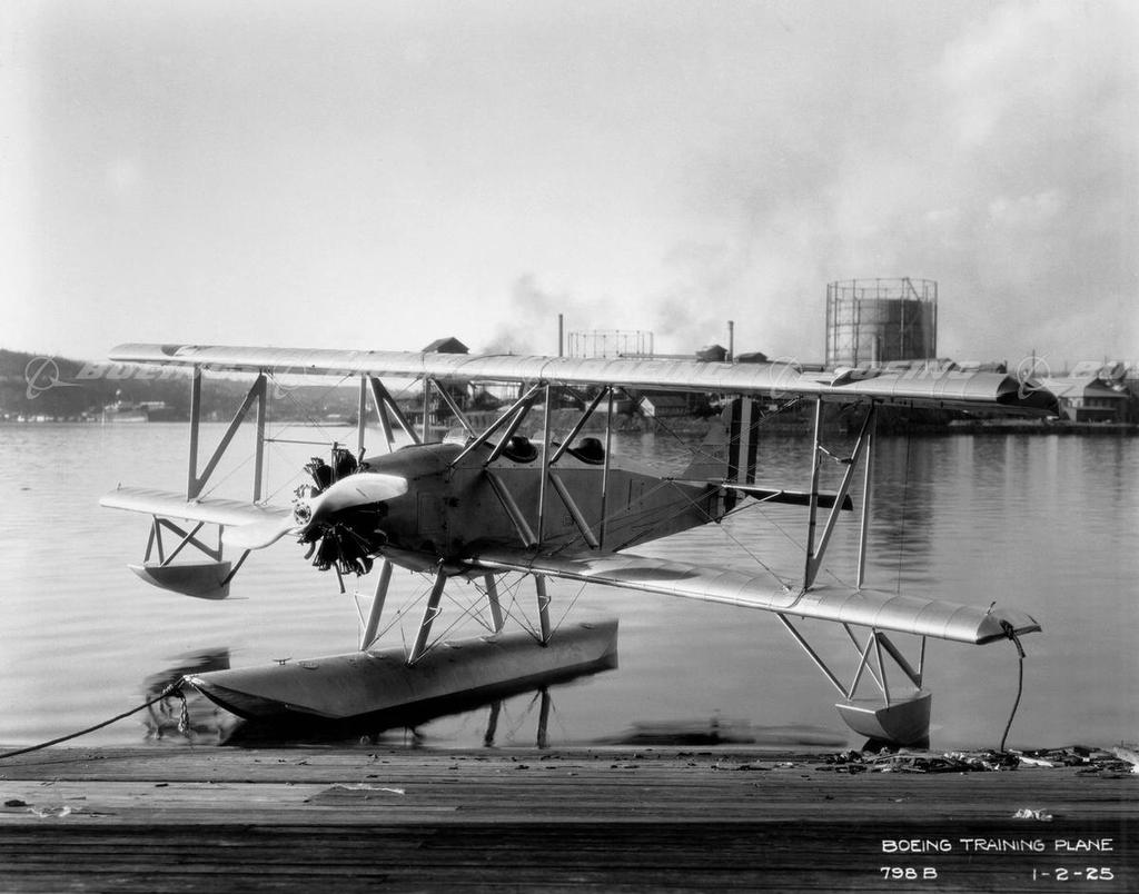 Boeing Images - Boeing NB-1, Model 21 Naval Trainer, Docked at Lake Union