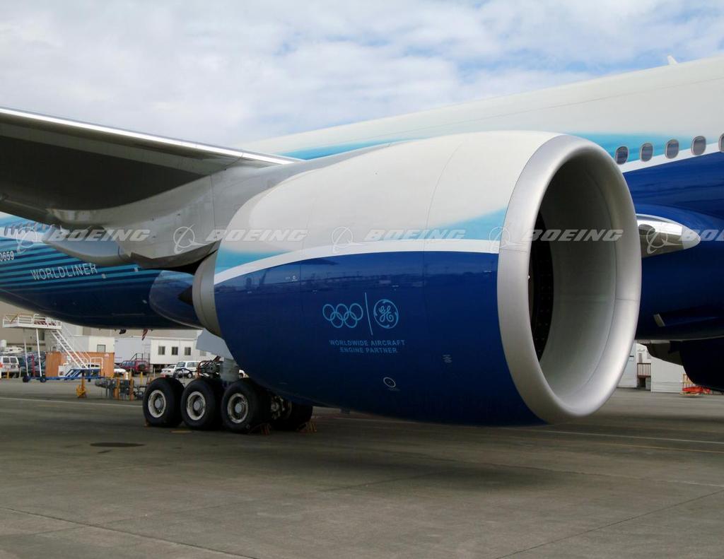Boeing Images - 777-200LR Engine Nacelle