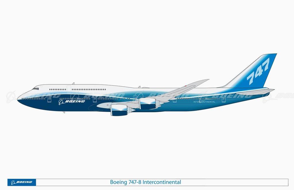 Boeing Images - Boeing 747-8 Intercontinental Passenger Plane