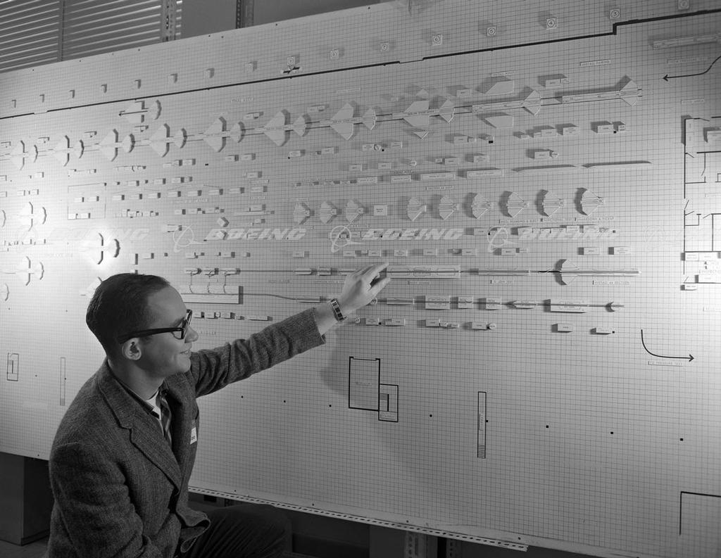 Boeing Images - Bomarc Layout Boards