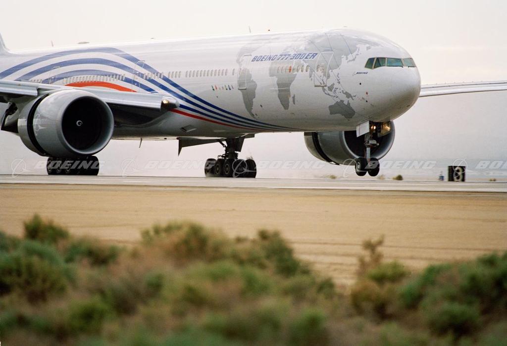 Boeing Images - 777-300ER on Runway