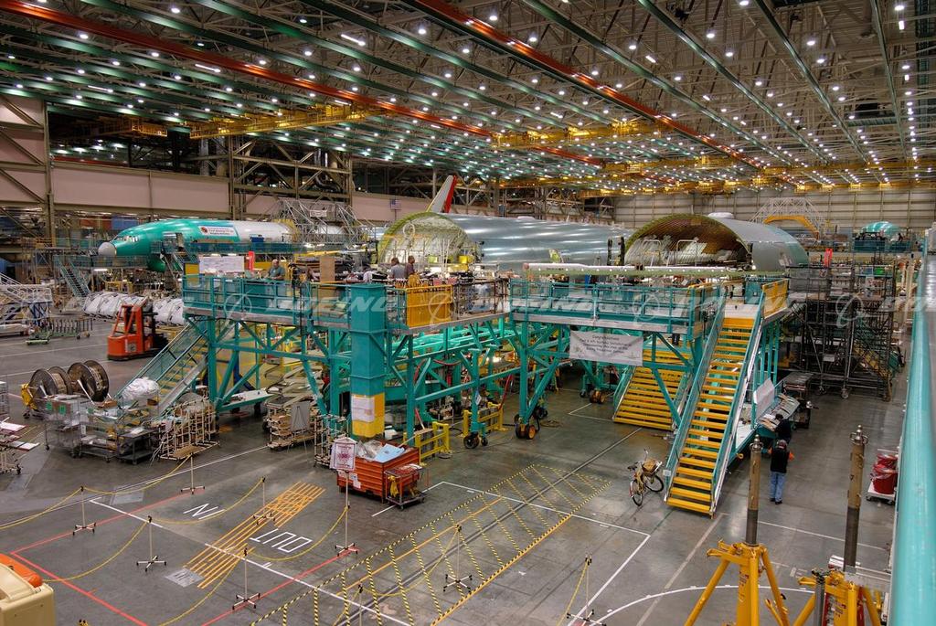 Boeing Images - 777 Moving Line Manufacturing