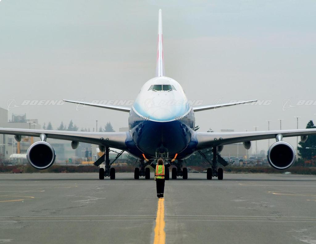 Boeing Images - 747-400 in New Livery