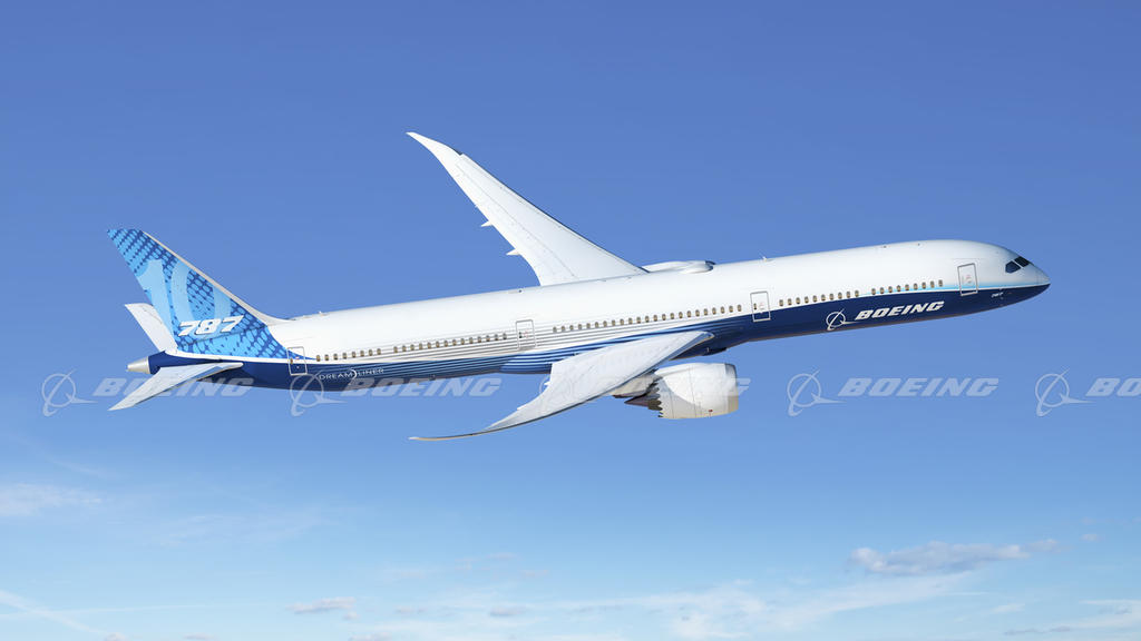 Boeing Images - Boeing 787 Unified Livery In-flight