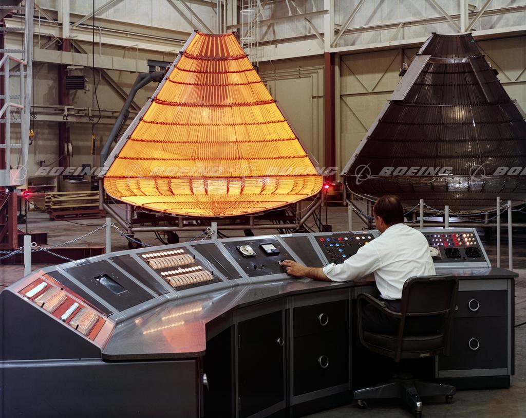 Boeing Images - Apollo Command Module Thermal Testing