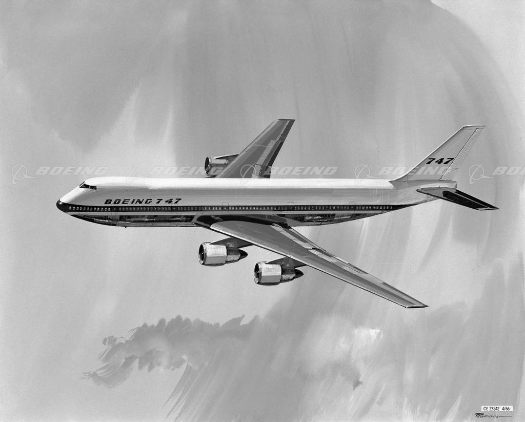 Boeing Images - Early 747 Design Concept