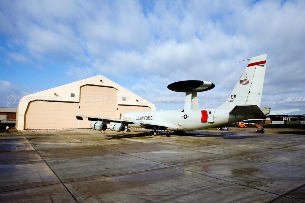 Boeing Images - Boeing Dedicates New AWACS Support Facility