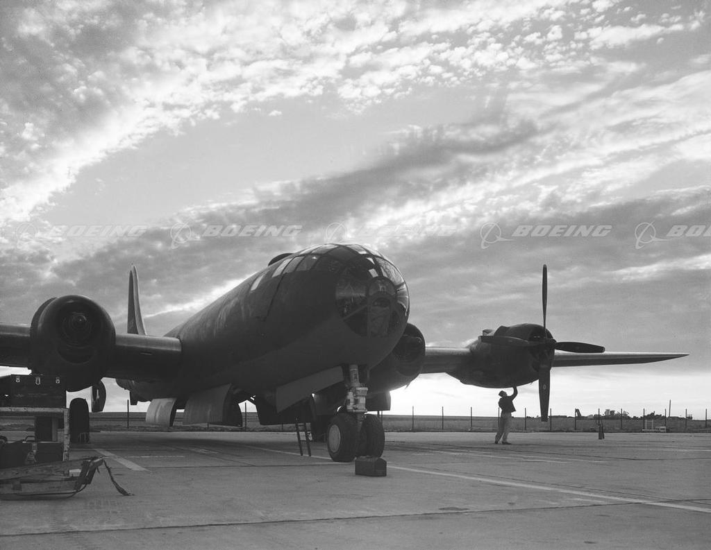 Boeing Images - B-29 Superfortress Tail