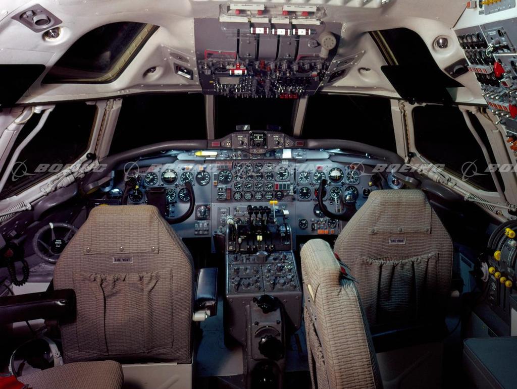 Boeing Images - DC-8 Flight Deck