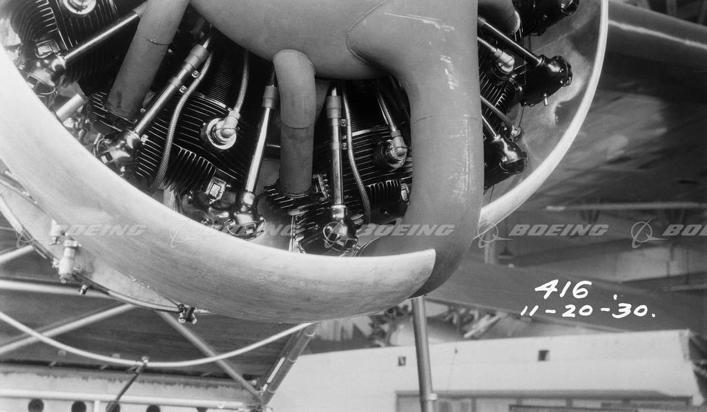 Boeing Images - Fokker Engine